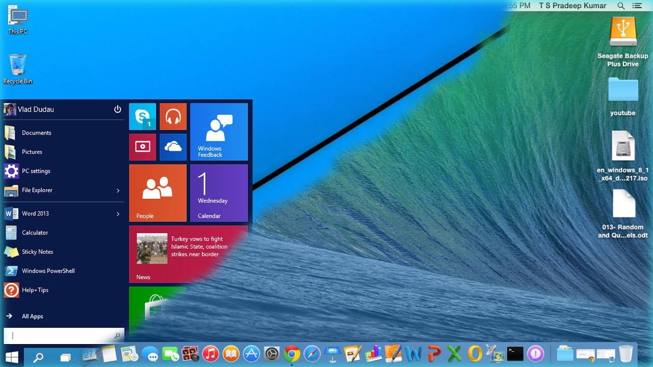 How To Install Mac Osx On Your Pc Laptop Youtube