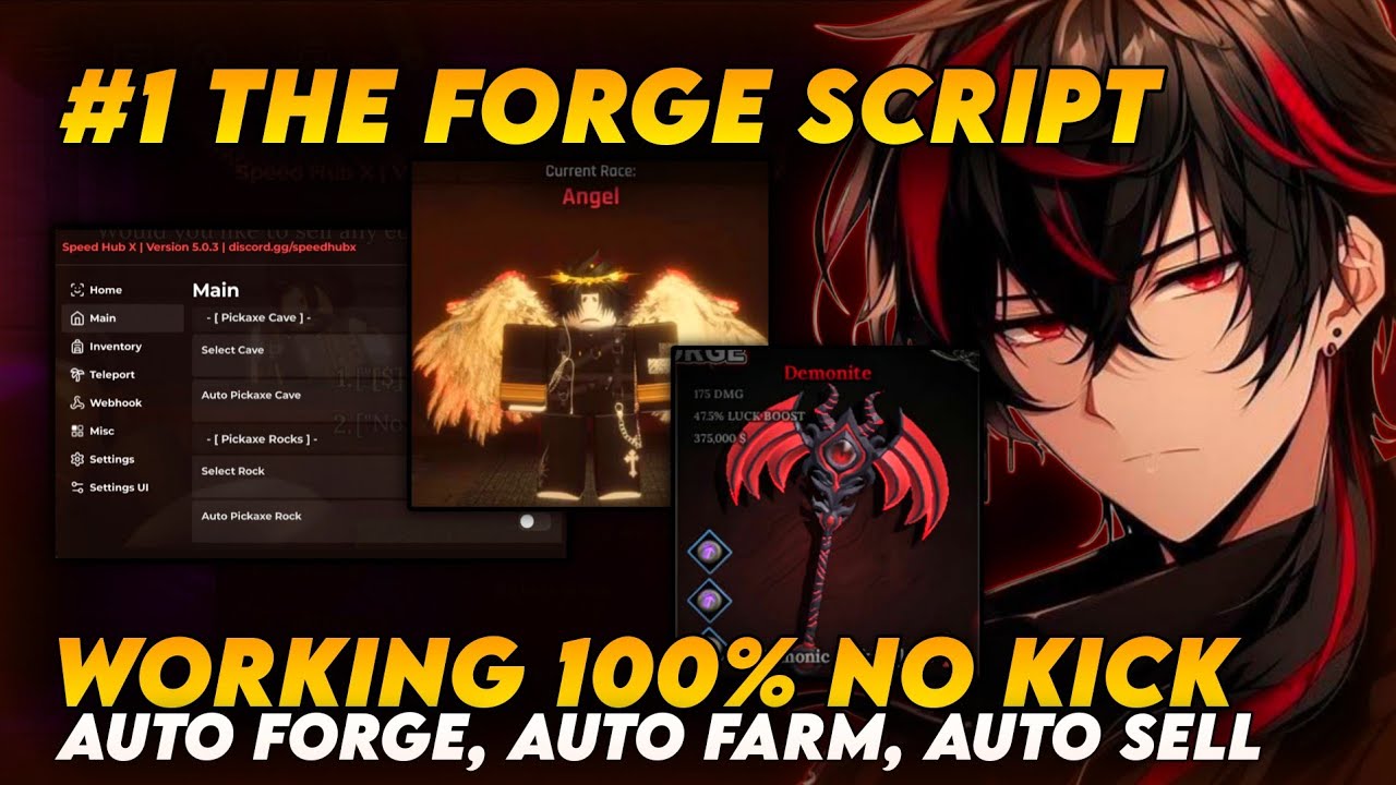 The Forge Script: AUTO FORGE, AUTO FARM, AUTO SELL "NO KEY" | WORKING 100% NO BAN - YouTube