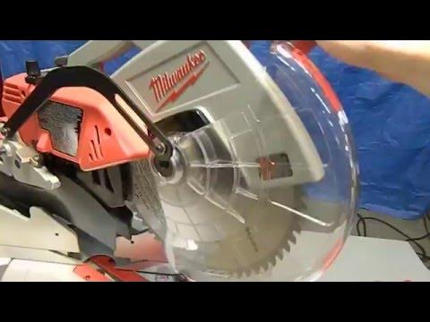 Milwaukee 6955-20 Miter Saw Demo - YouTube
