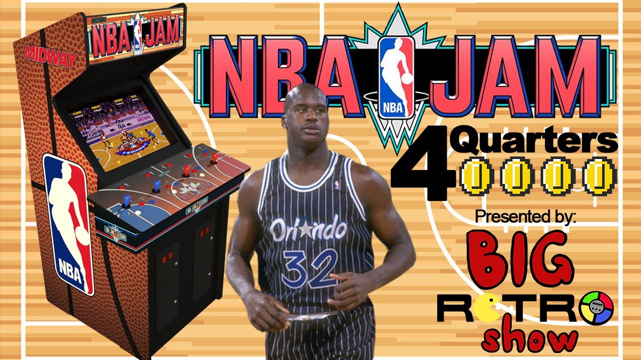 Let's Play the NBA Jam Arcade Game 1993 from Midway | 4 Quarters - YouTube