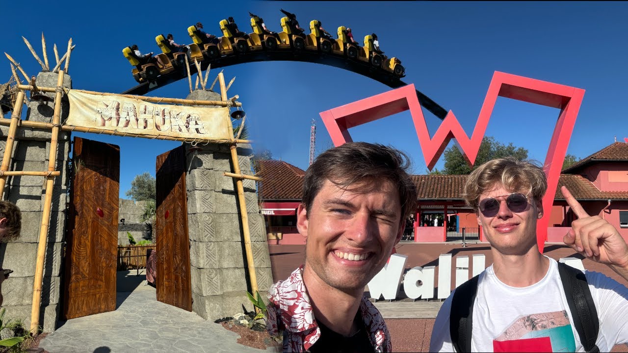 Découverte de MAHUKA : Un coaster UNIQUE à Walibi Rhône-Alpes (📷Vlog ...