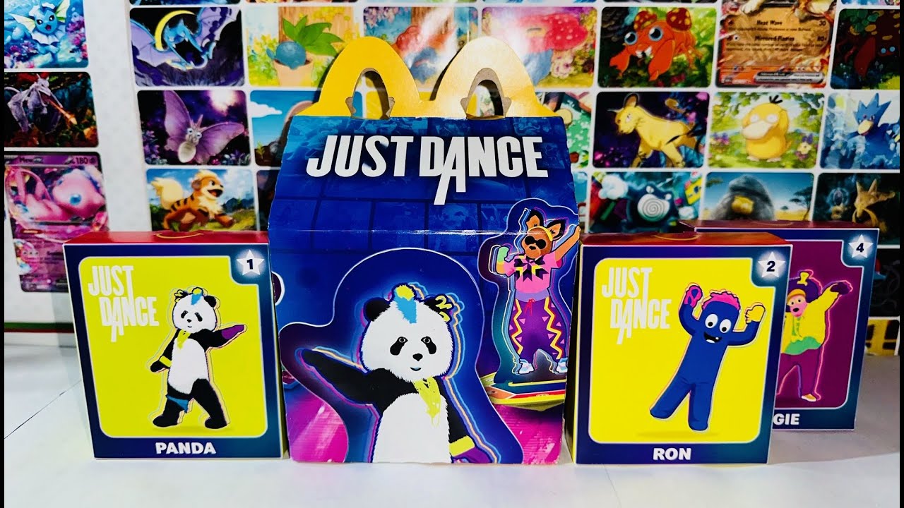 McDonald’s Happy Meal Toys Just Dance Toys Review - YouTube