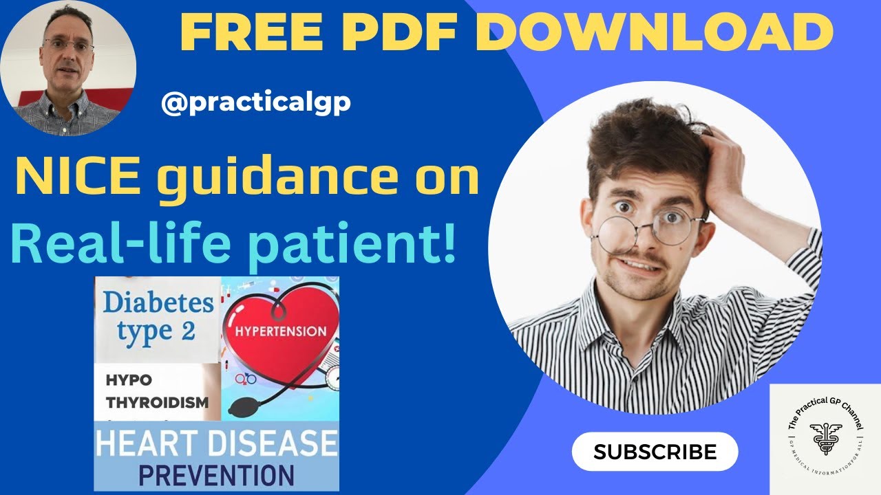 "Real life complex patient: NICE on diabetes, hypertension ...