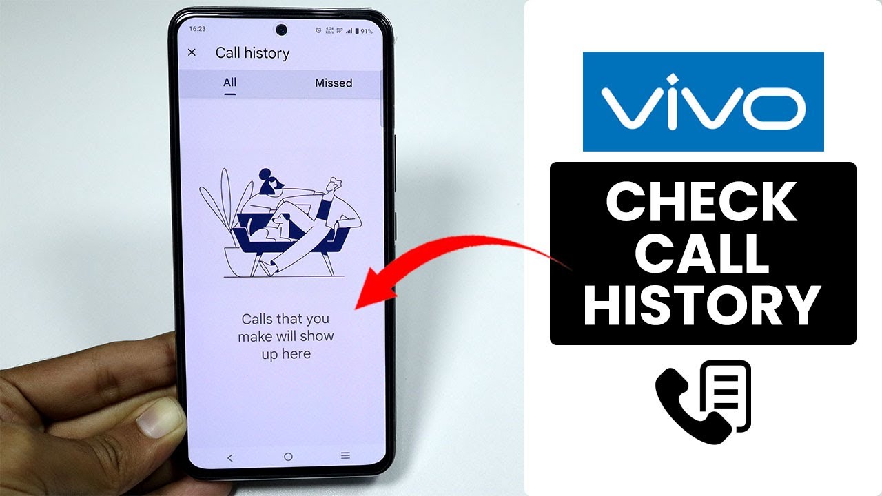 How to Check Call History in Vivo Phone - Call History Setting - YouTube