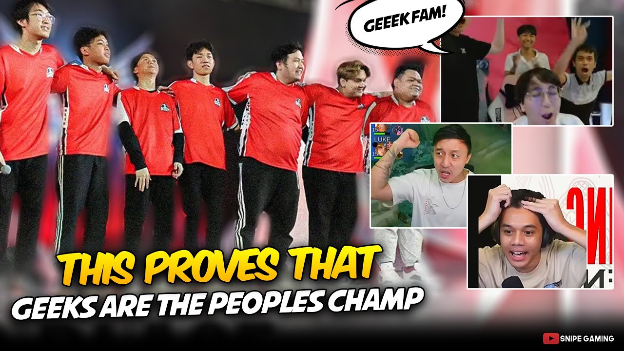 THIS VIDEO PROVES THAT GEEK FAM WON THE HEART of THE PEOPLE . . . 🥹 ...