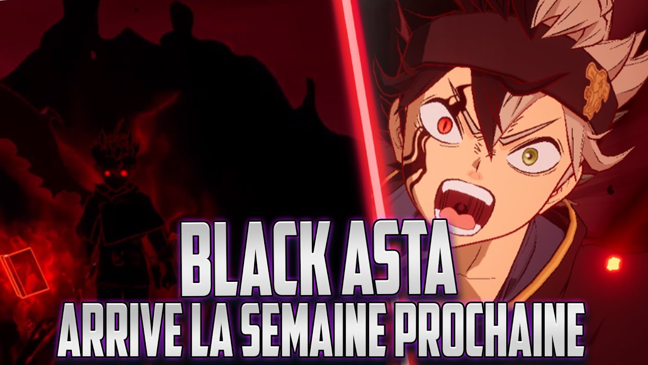 ATTENTION BLACK ASTA ARRIVE SUR BLACK CLOVER MOBILE - YouTube