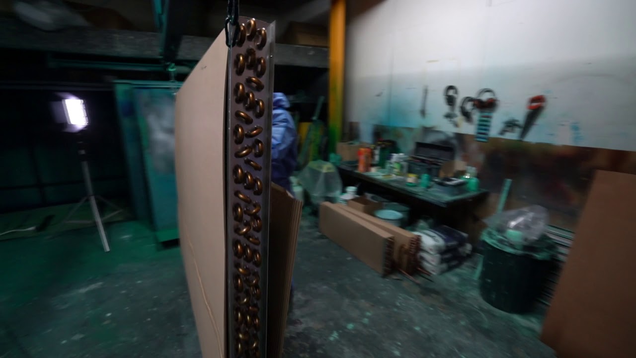 OZKEM ECRA-SHM preparing the coil for dipping - YouTube
