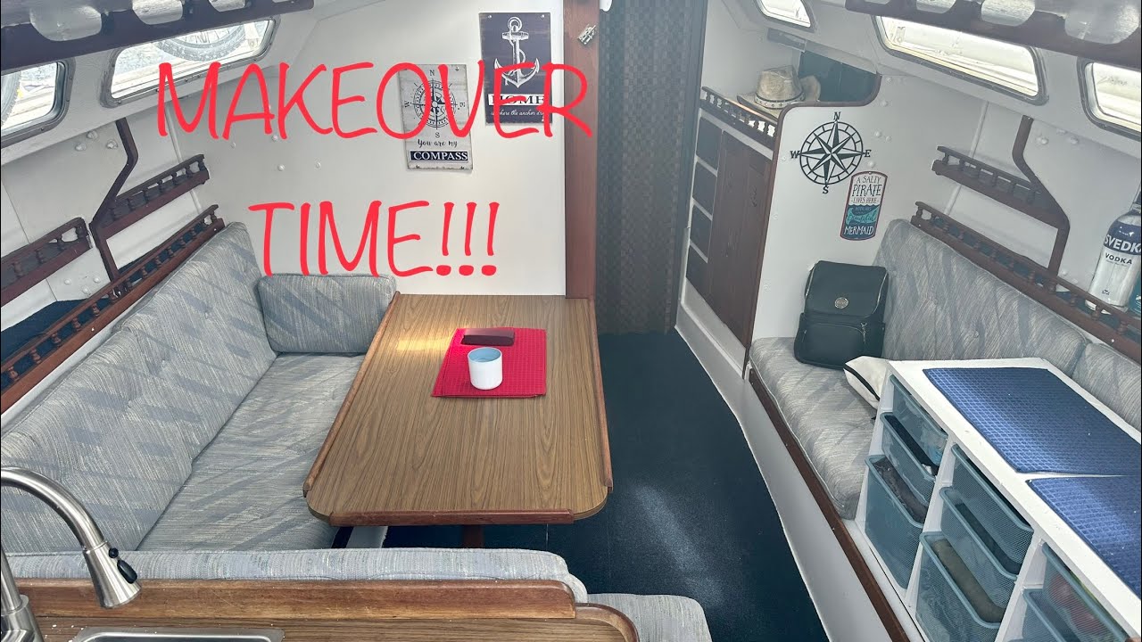 HOW TO PAINT A SAILBOAT! Catalina 30 MAKEOVER SE01E09 - YouTube