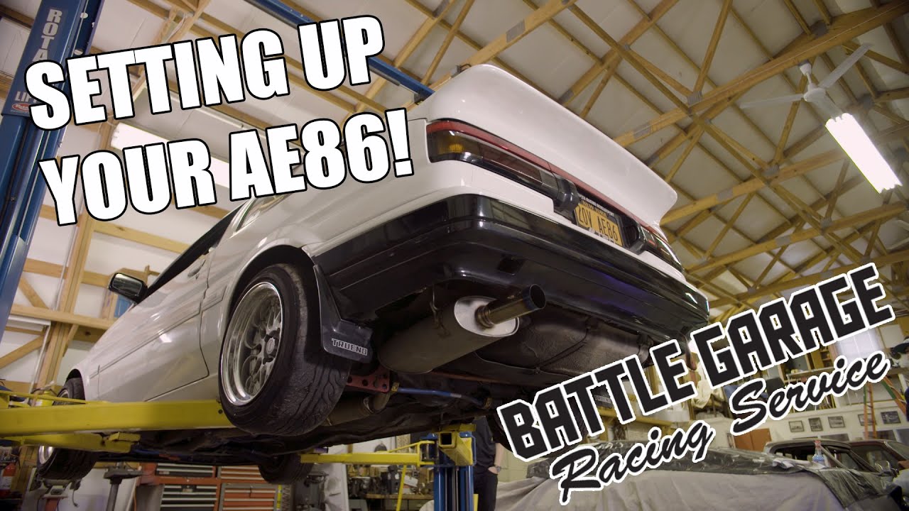 Setting Up Your AE86 With Battle Garage! Part 2 - Alignment and ...