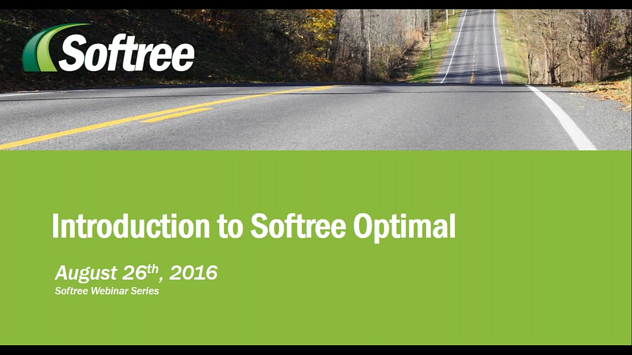 Vertical Alignment Optimization with Softree Optimal - YouTube