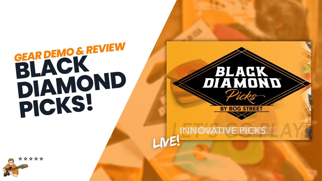 LIVE: Black Diamond Picks by Bog Street - Gear Demo & Review - YouTube