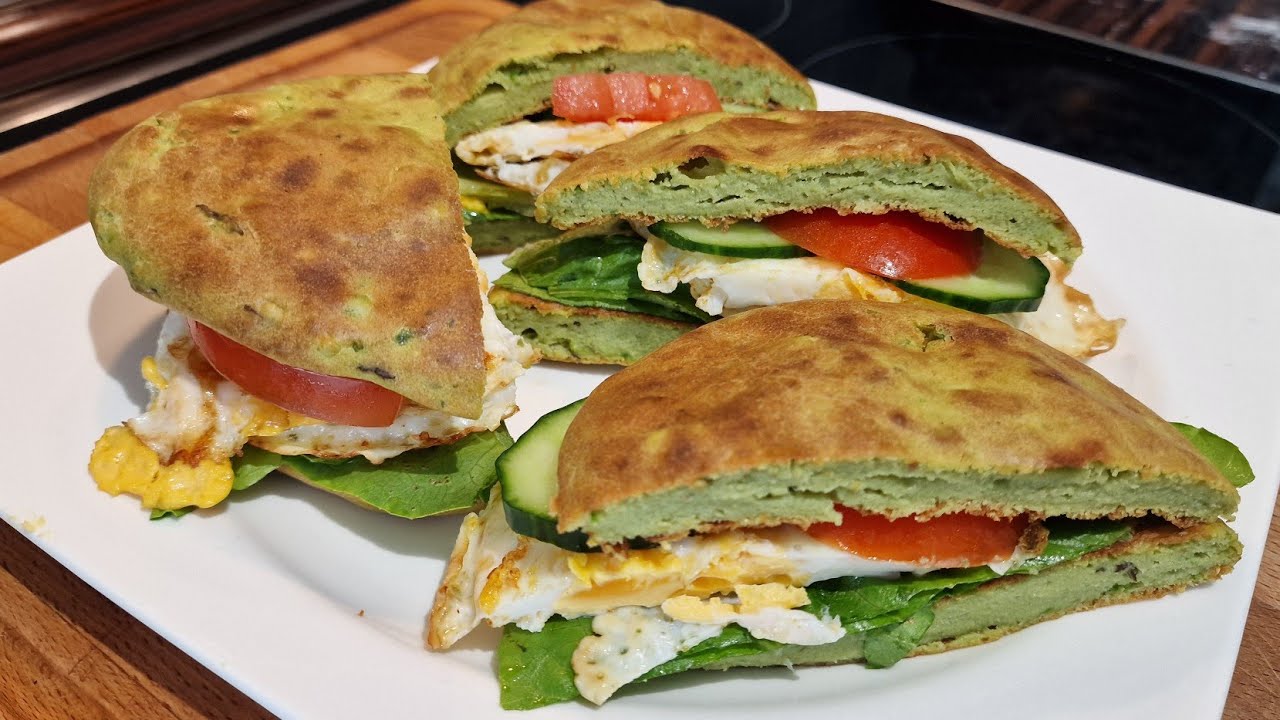 Easy Way To Make Avocado bread egg Sandwich |Avocado Bread| Sandwich ...