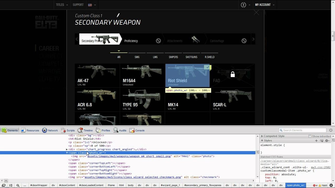 Mw3 - 2 Riot Shields In 1 Class (Cod: Elite) new - YouTube