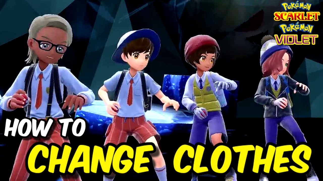 How to Change Clothes in Pokemon Scarlet & Violet - YouTube
