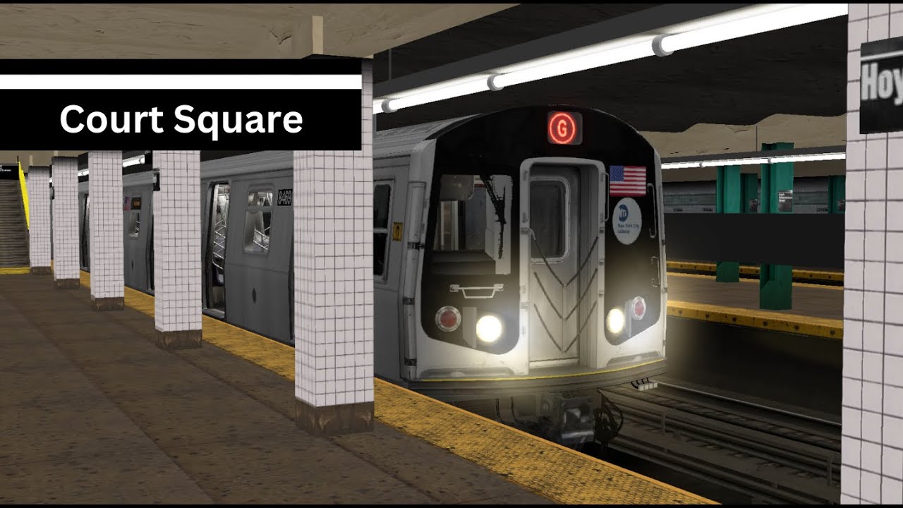 OpenBVE: NYC Subway G Line | Full Route - YouTube