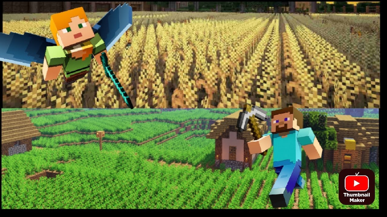 making weat farm in Minecraft survival series EP-3 - YouTube