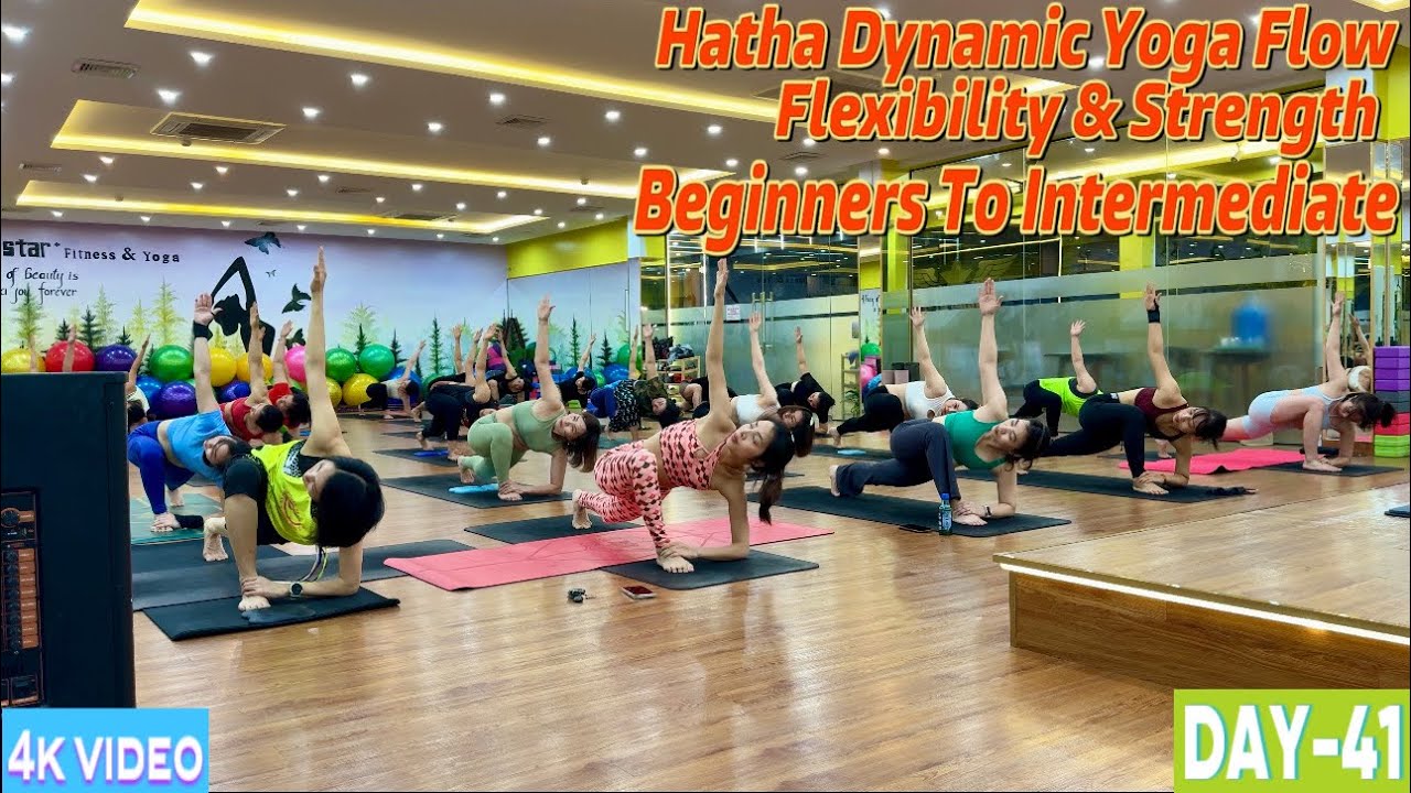DAY-41 Hatha Dynamic Yoga Flow Flexibility & Strength | Master Ranjeet ...