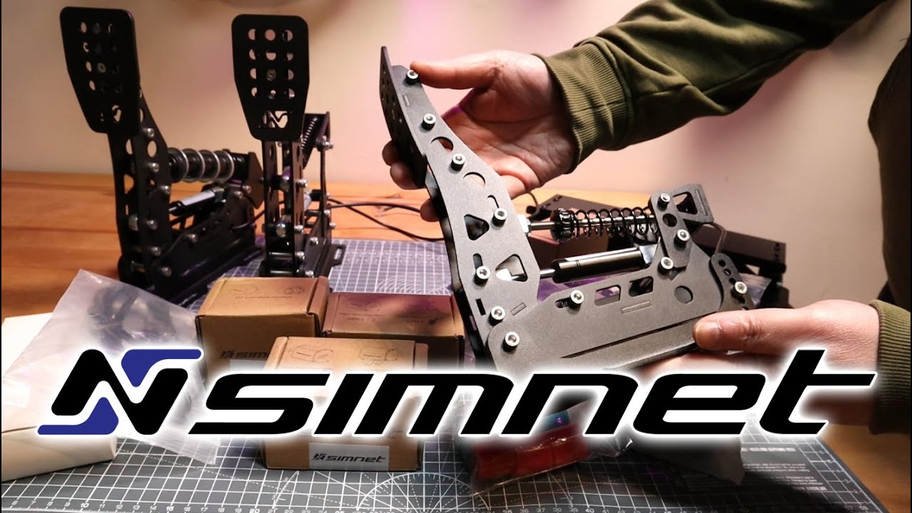 SIMNET Racing SP Pro Loadcell Pedals [UNBOXING] Lots of nice things to ...