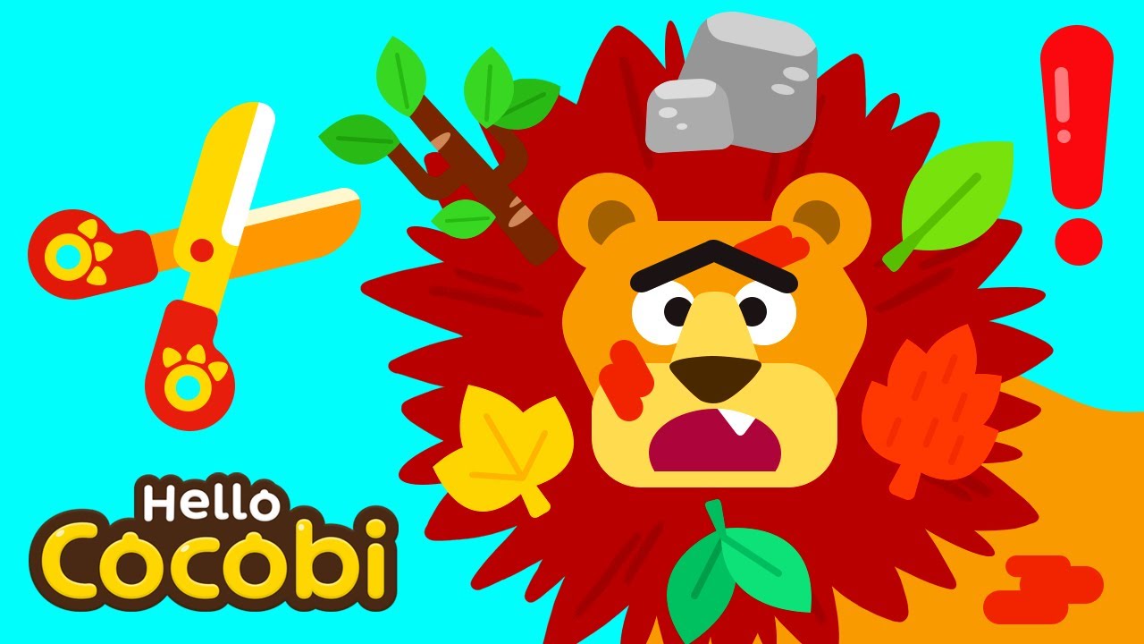 Help the Lion! | Wild Animals Story | Kids Cartoon & Game | Hello ...