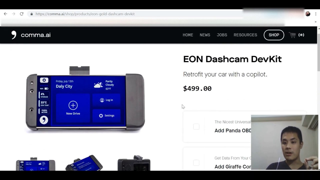 comma ai openpilot 自動駕駛系統(level2) 採購指南 - YouTube