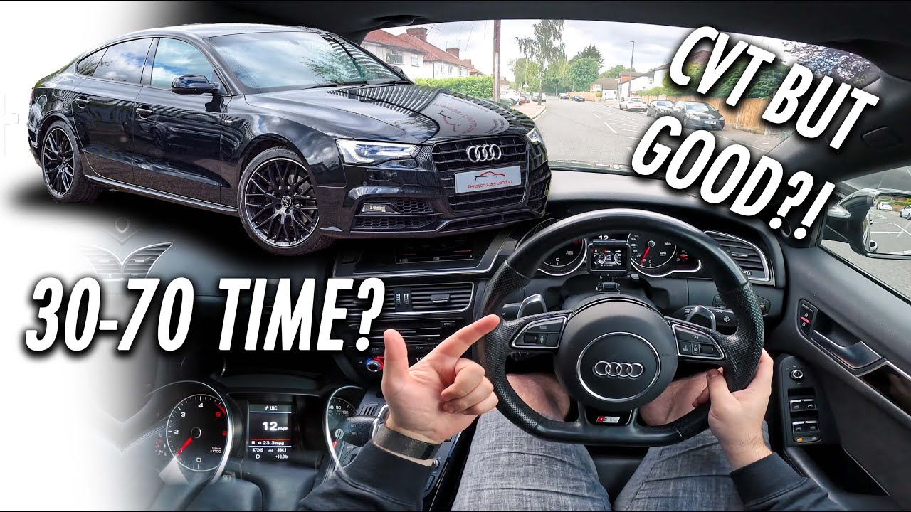 2016 AUDI A5 2.0TDI DRIVING POV/REVIEW // CVT? - YouTube