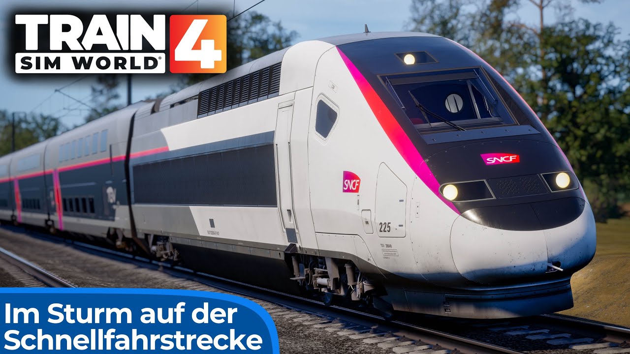 HighSpeed: Mit 320 km/h im TGV Duplex | Train Sim World 4 | LGV ...