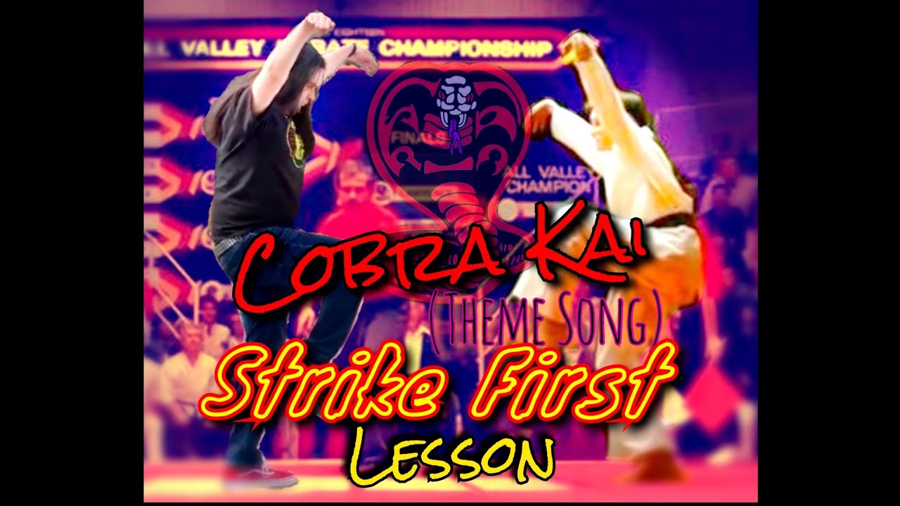 Cobra Kai Strike First Theme Song | Guitar Lesson - YouTube