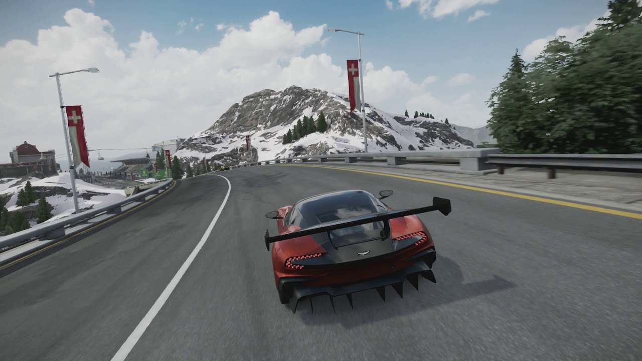 Forza Motorsport 7 Aston Martin Vulcan 2016 @ Bernese Alps Club Circuit ...