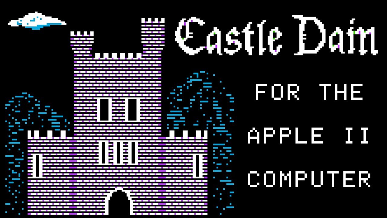 Castle Dain (Apple II) game trailer - YouTube