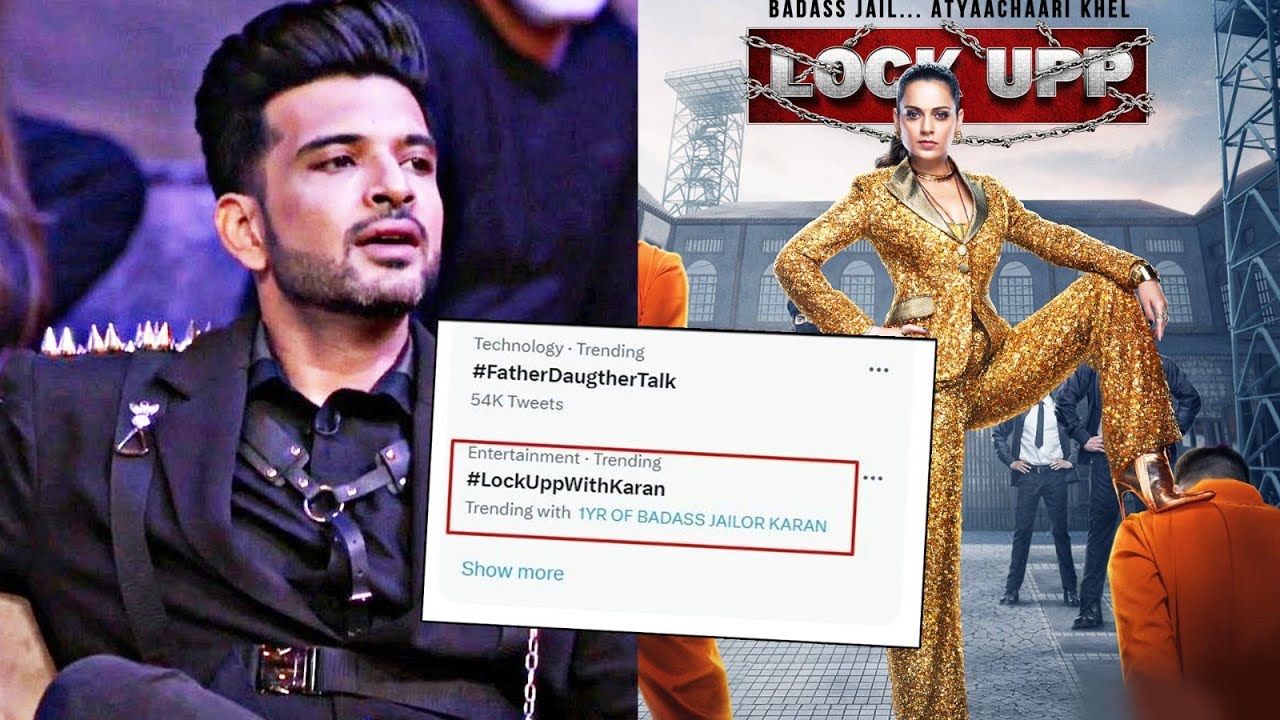 Jailor Karan Kundra In Lock Upp Season 2, Fans Ne Chalaya Trend - YouTube