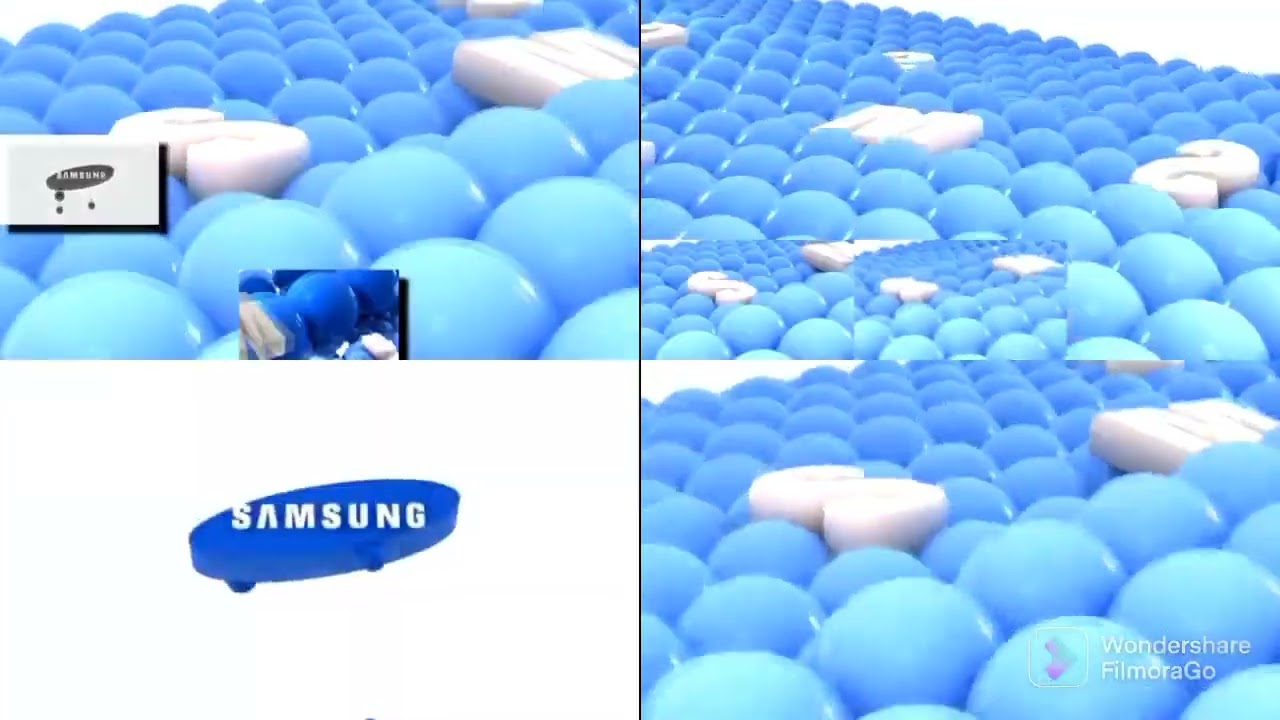 Samsung Logo Balls Sparta Remix Quadparison - YouTube