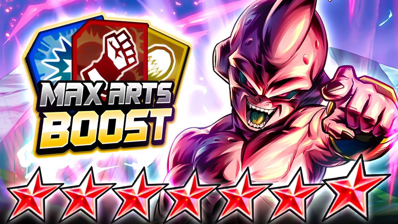 (Dragon Ball Legends) MAX ARTS BOOSTED ZENKAI LF KID BUU IS AN ABSOLUTE DEMON! - YouTube