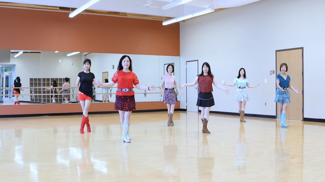 One Two Step Away - Line Dance (Dance & Teach) - YouTube