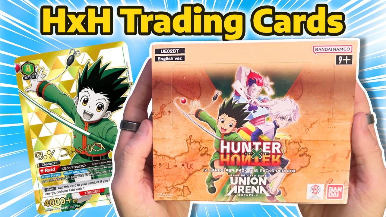 Hunter x Hunter Booster Box *OPENING* - Union Arena English Anime Card ...