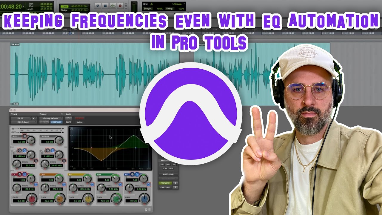Keeping Frequencies Even with EQ Automation in Pro Tools - YouTube
