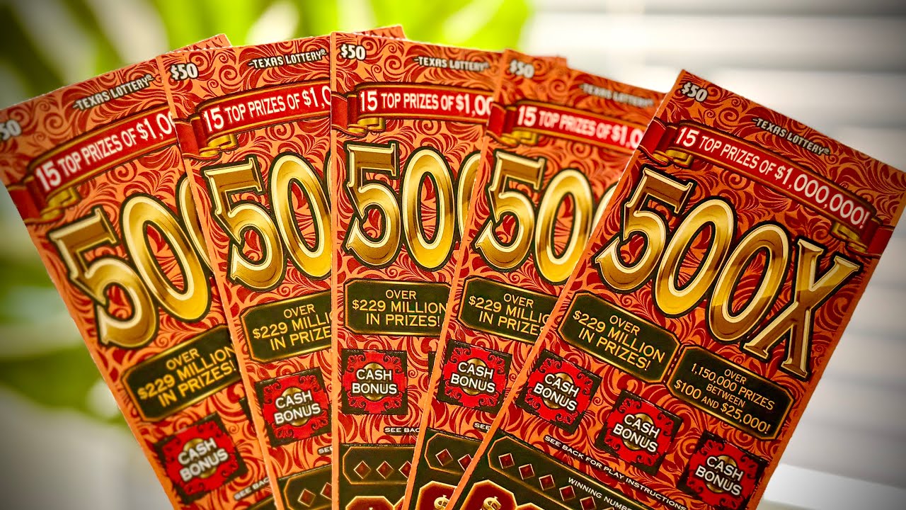 500X 5 in a row $50 Texas tickets 16 - 20 ️ - YouTube