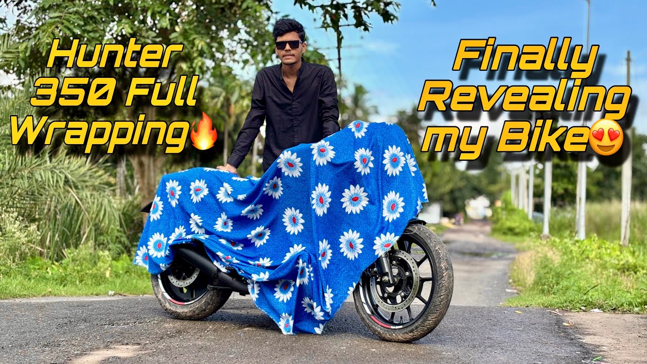 Finally Revealing My Fully Modified Hunter 350😍 | Hunter 350 Full ...