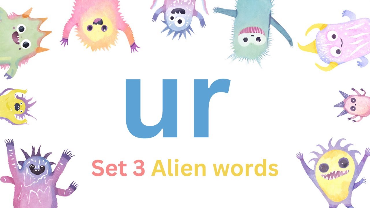 Alien words set 3 sounds practice learn to read phonics screening check ...
