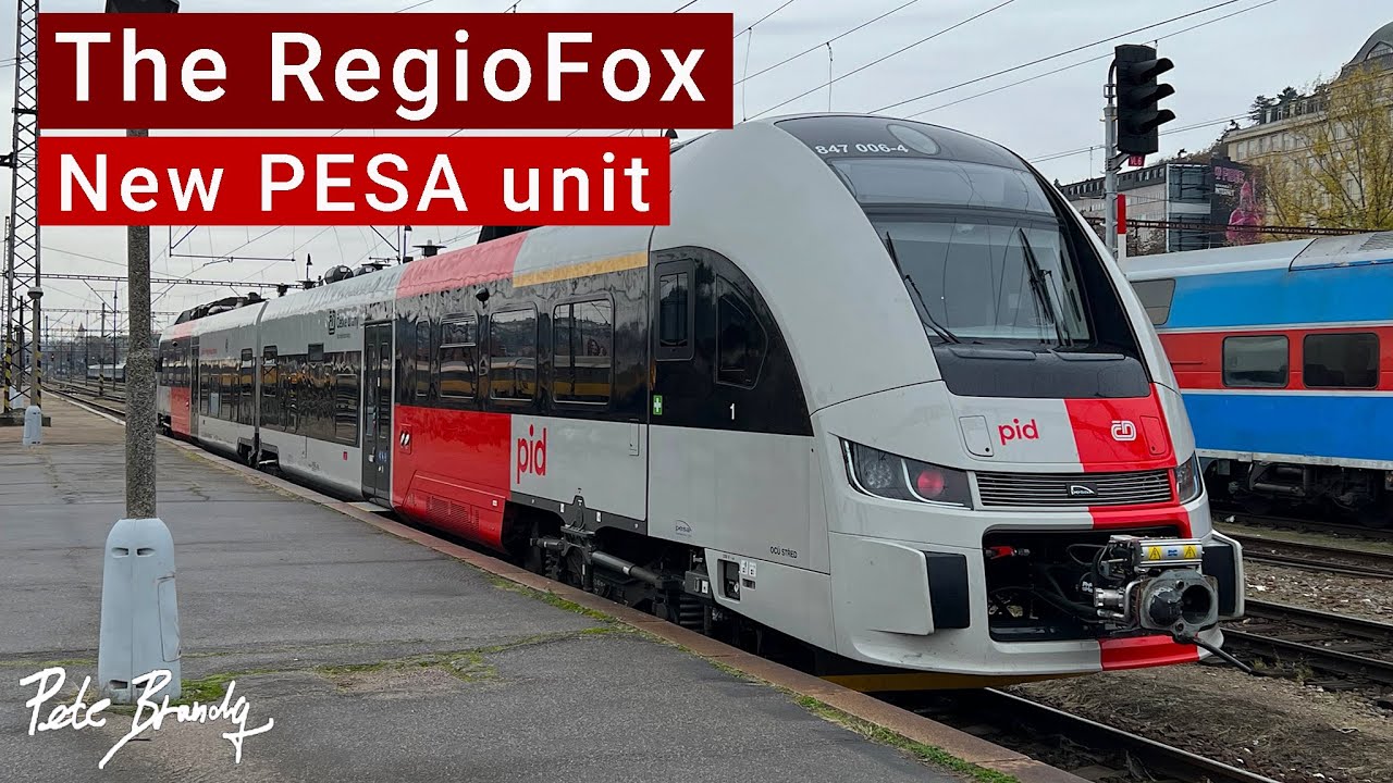 TRIP REPORT | ČD RegioFox | New PESA train for Czech Railways | review ...
