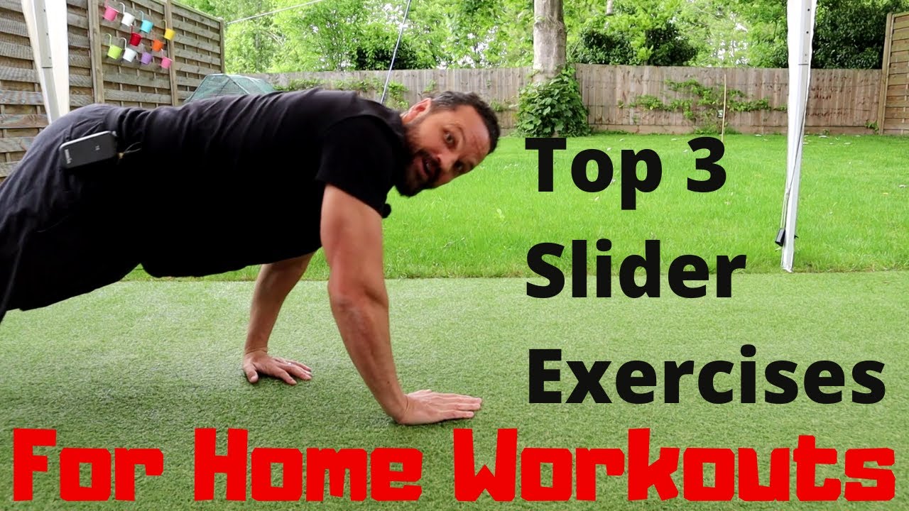 The Best 3 Slider Core Blasting Exercises for Home Workouts - YouTube