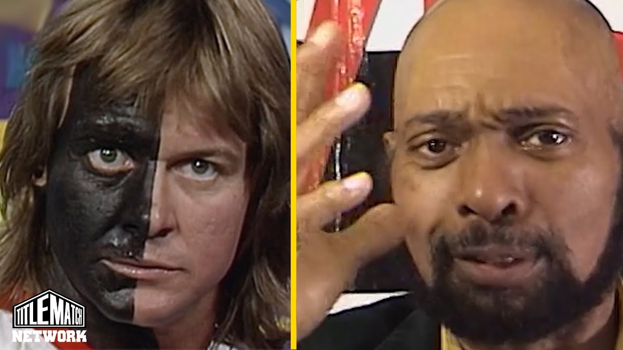 Bad News Brown & Roddy Piper on Blackface Angle at WWF Wrestlemania VI ...