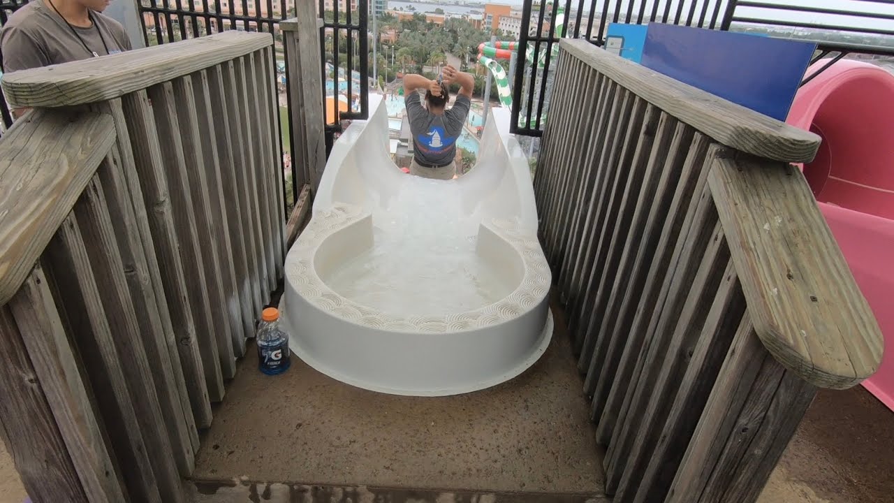 WORLD’S STEEPEST WATERSLIDE(GoPro Ends Up Breaking😭) - YouTube