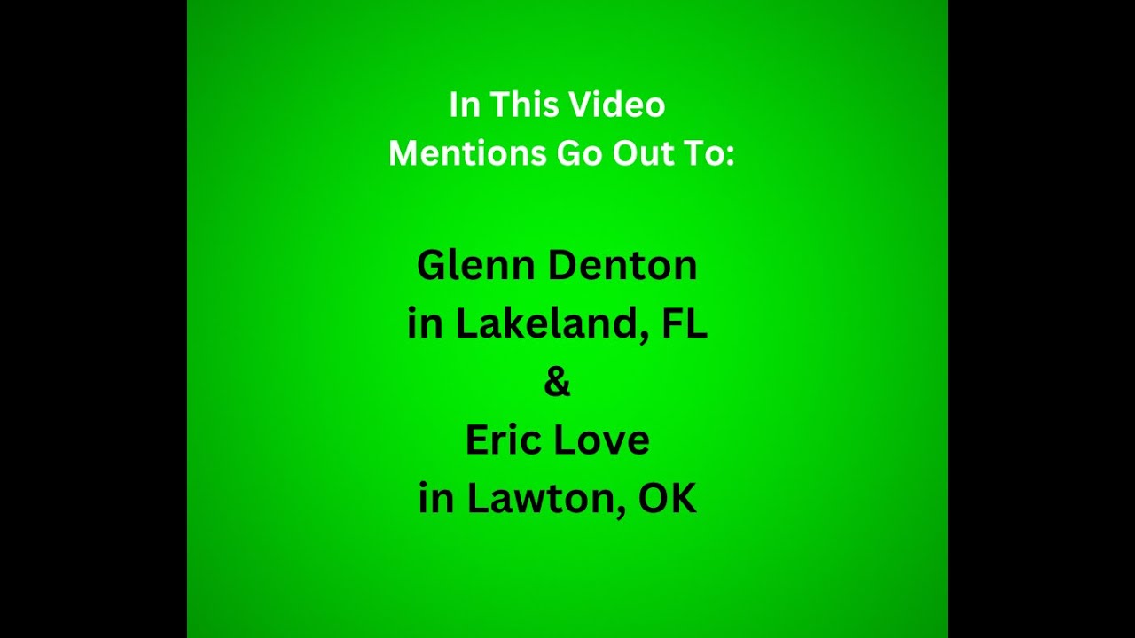 Denton in Florida Speaks Directly to Me - He Seems to Want to Be ...