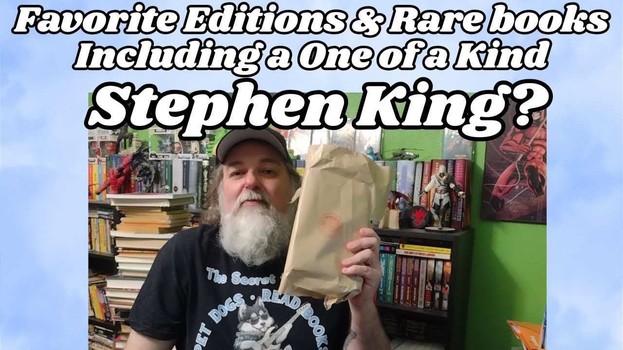 Favorite Editions, Rare Books, Unique Stephen King - YouTube