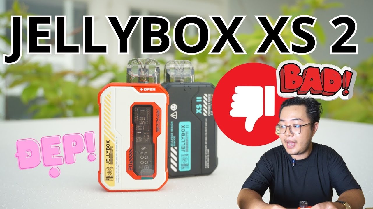 JELLYBOX XS 2 - Có hơi nhiều lỗi nặng - Siêu Thị Pod 24H - YouTube