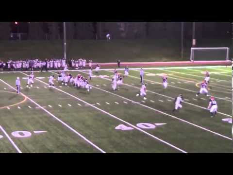 Nick Haggerty Grade 12 Football Highlights - YouTube