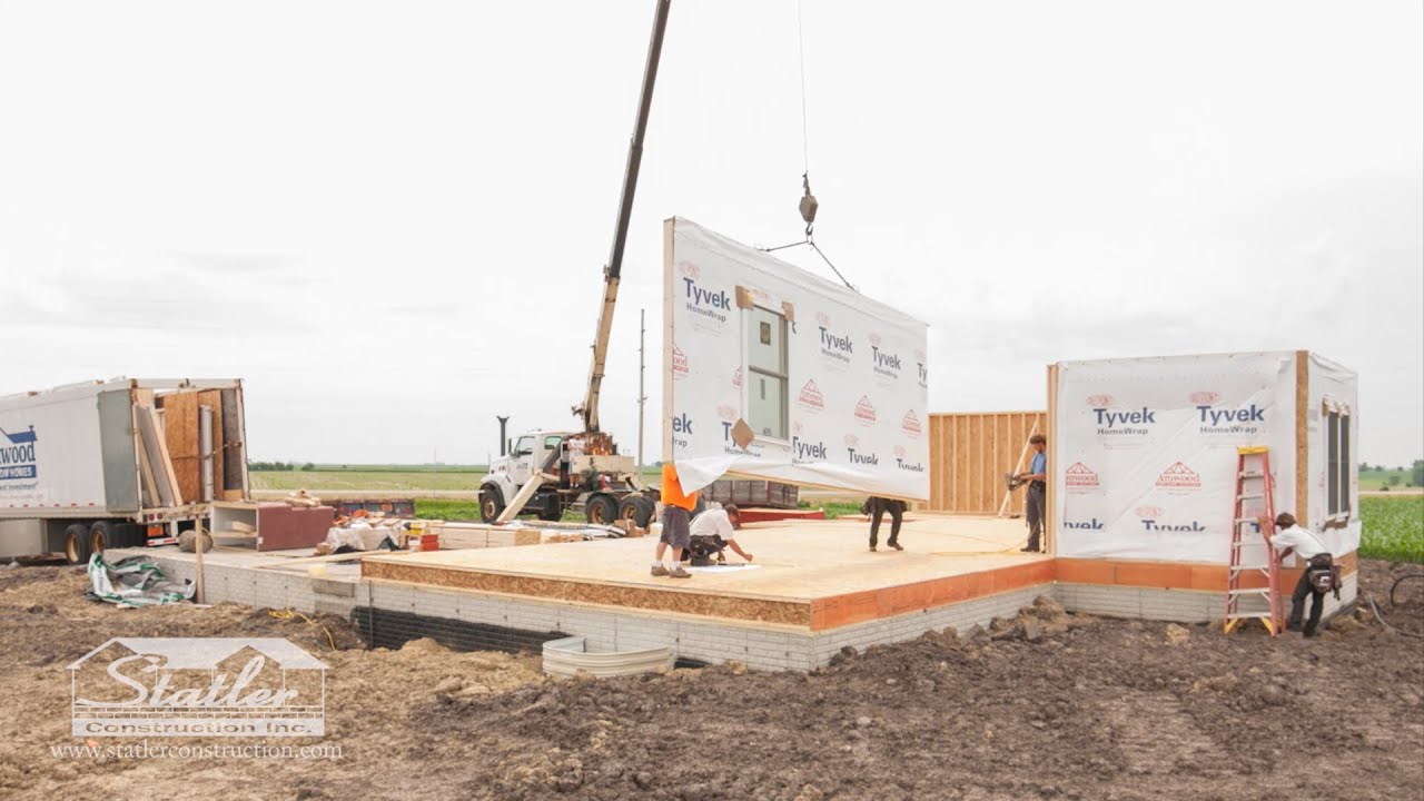 Statler Construction - Panelized Construction - YouTube