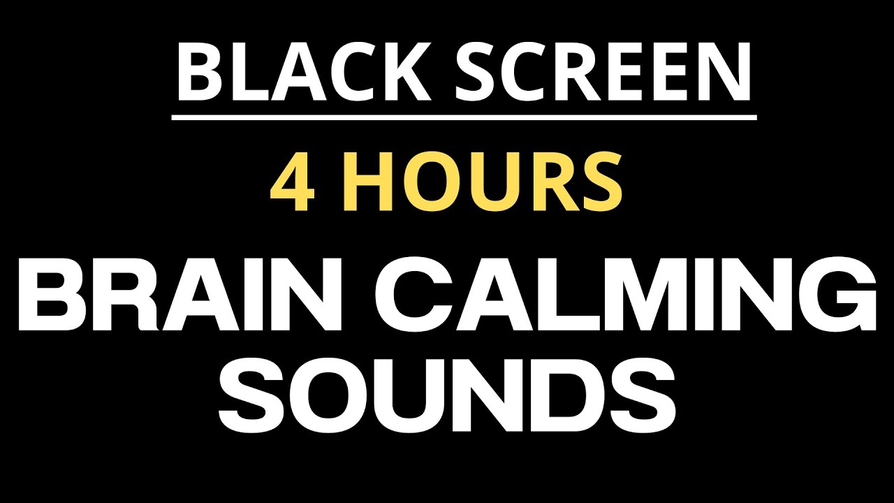 BRAIN CALMING SOUNDS || Stress Relief & Nerve Regeneration || Brain ...