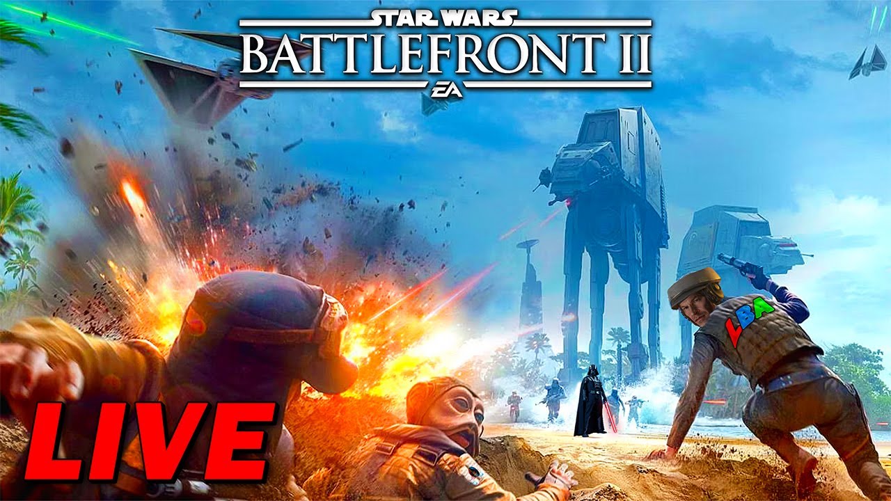 LIVE - LEVELING UP! - Star Wars Battlefront 2 W/MODS! - THE GRAY JEDI ...