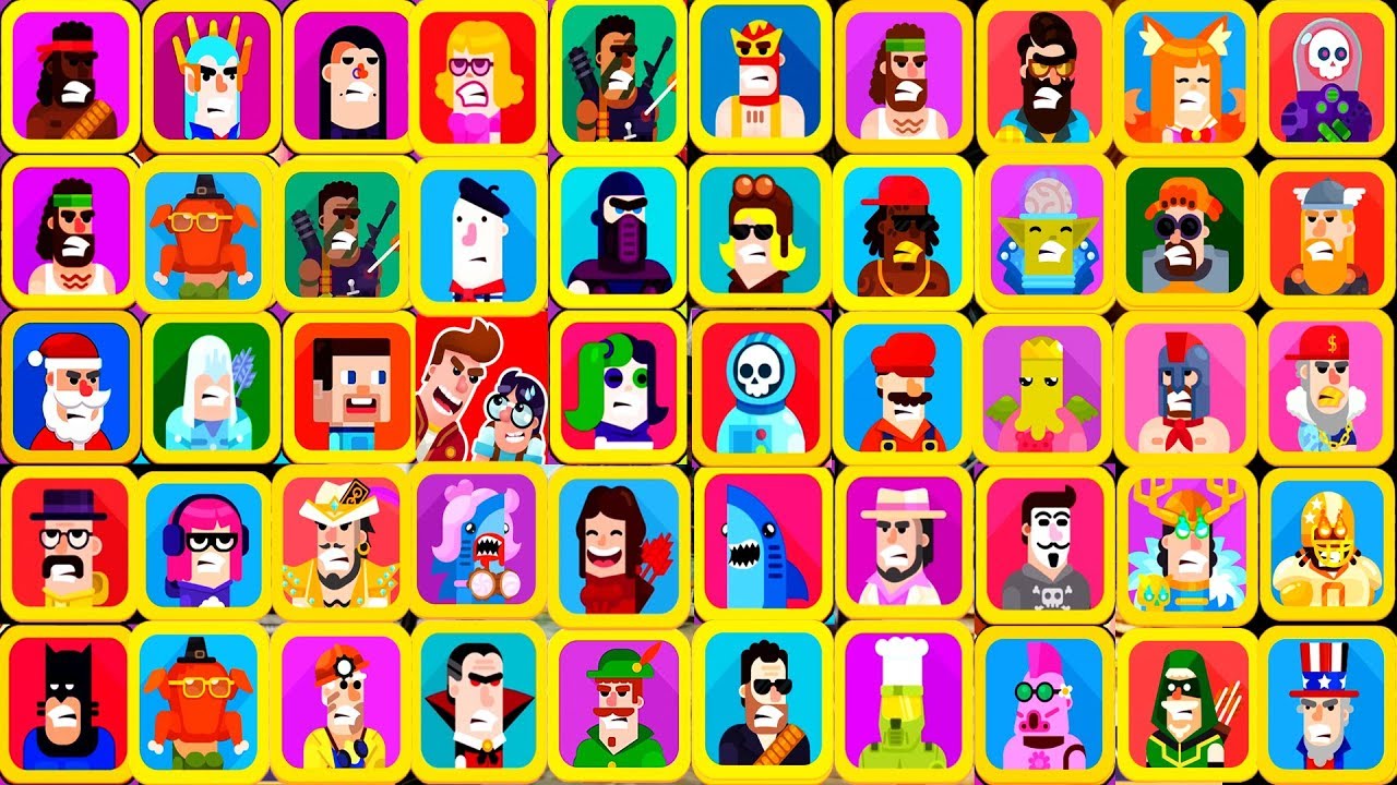 Bowmasters - Robin the Quickshooter (Revengers arrow) VS ALL Characters ...